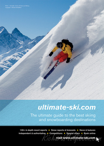 Ultimate Ski Advertisement - Richard McGibbon Photography