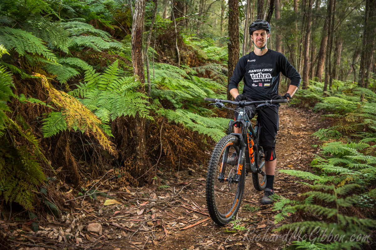 Scott Graham: Mountain Biker - Richard McGibbon Photography