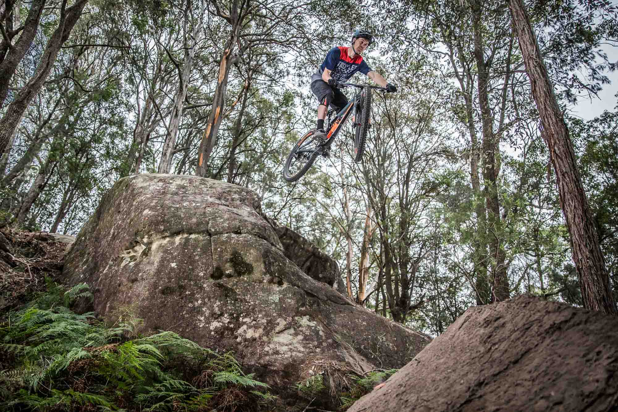 Scott Graham: Mountain Biker - Richard McGibbon Photography