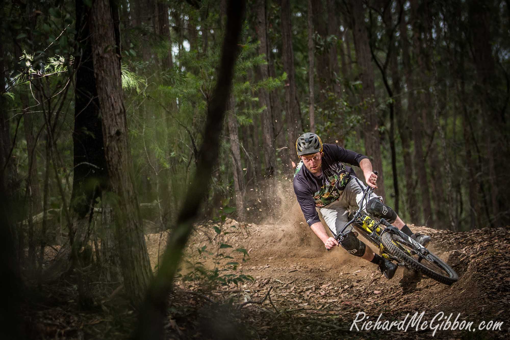 Scott Graham: Mountain Biker - Richard McGibbon Photography